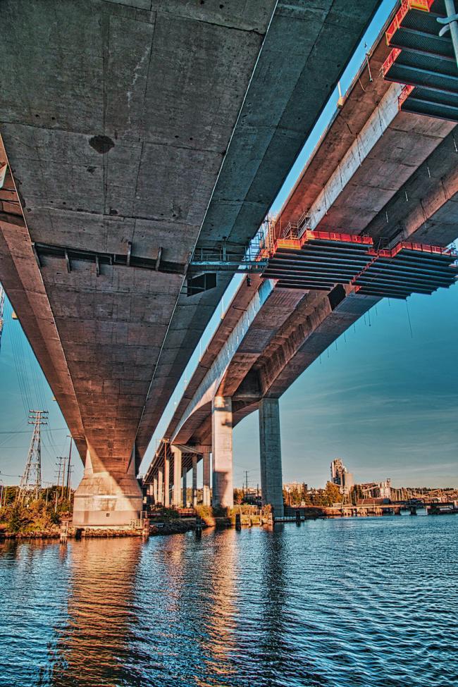 SDOT: High bridge repair: Removing the last work platform this weekend ...